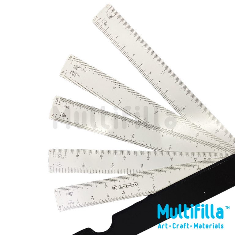 Foldable 10-Scale Rulers | Multifilla