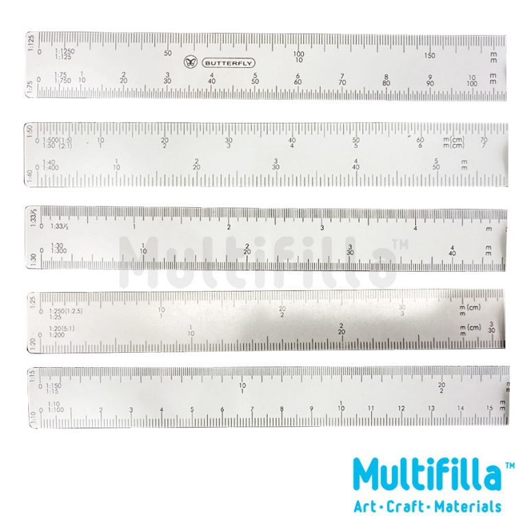 Foldable 10-Scale Rulers | Multifilla