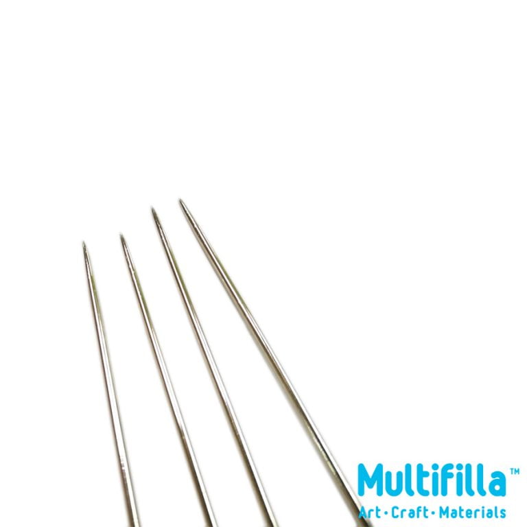 8cm Book Binding Leathercraft Needles - 4pcs | Multifilla