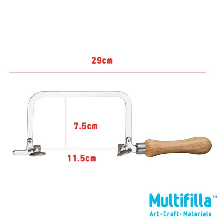 Fixed Coping Saw Frame 3" | Multifilla