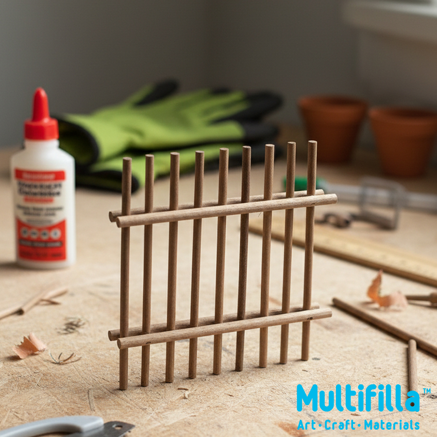 Meranti Wood Dowel - 5pcs | Multifilla