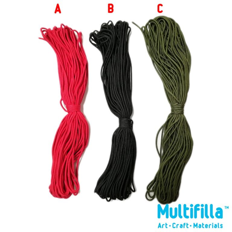 Paracord 2mm Single Strand 100ft | Multifilla