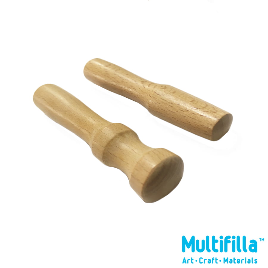 Wooden Doming Block with 2 Punches | Multifilla