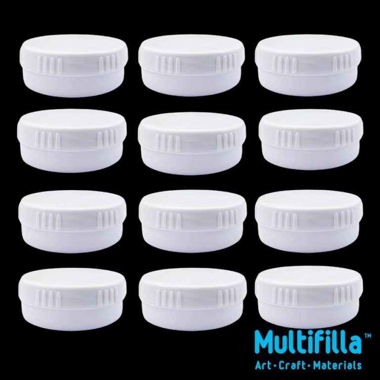 Plastic Ointment Container 1oz - 12pcs | Multifilla