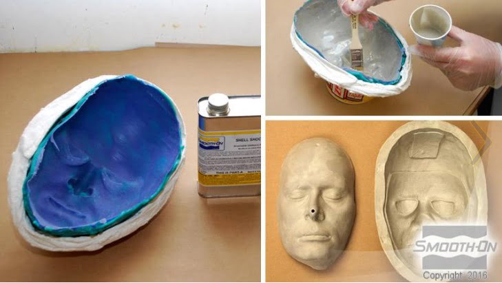 SMOOTH-ON Shell Shock Slow : 1.63kg - Brushable Urethane Plastic ...
