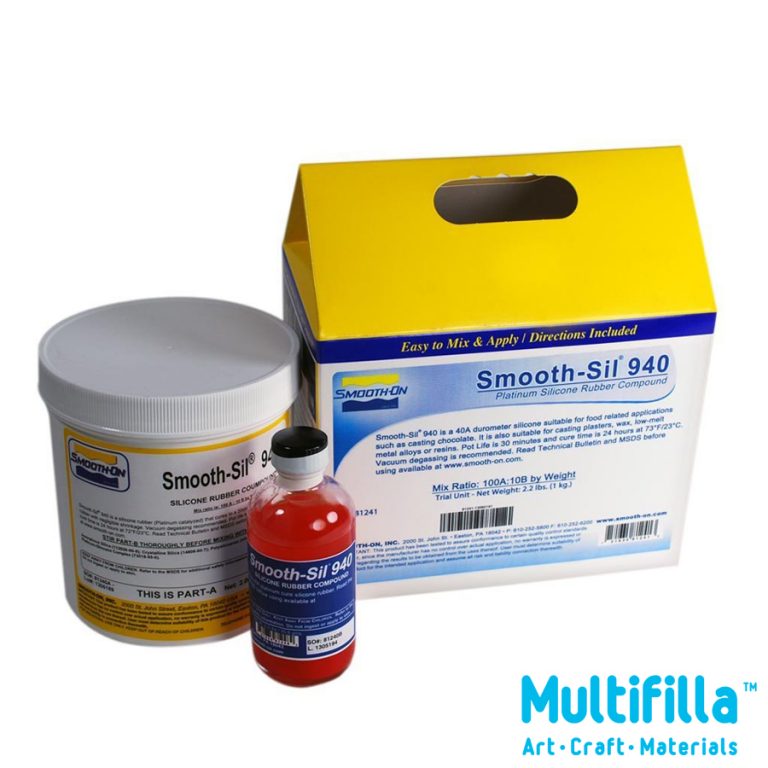 SMOOTH-ON Smooth-Sil 940 : 1kg - Platinum Silicone Rubber Compound | Multifilla